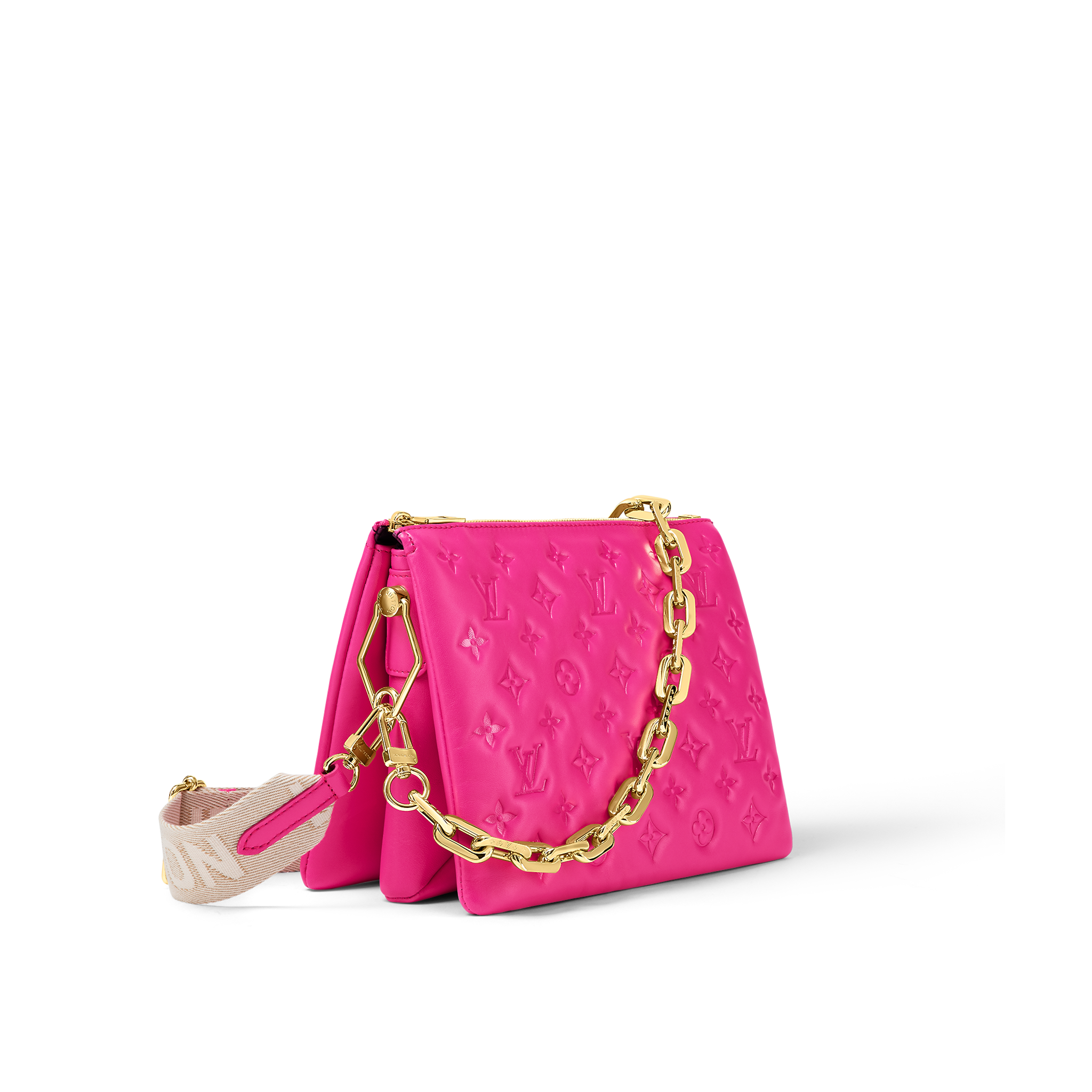 Túi Nữ Louis Vuitton Coussin PM Bag 'Rose Miami Pink' M21773 – LUXITY