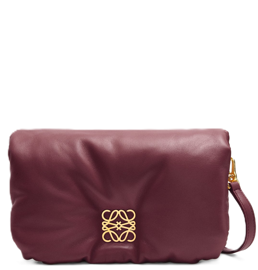 Túi Nữ Loewe Mini Puffer Goya Shiny Nappa 'Burgundy' A896W56X01-7110 ...