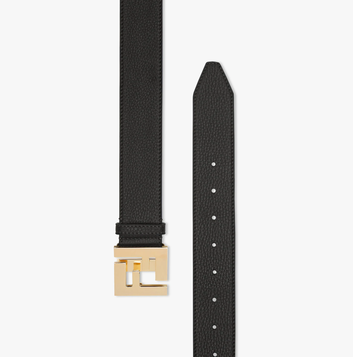 Thắt Lưng Nam Fendi Belt Cuoio Romano 'Black Leather' 7C0403SFRF0KUR ...
