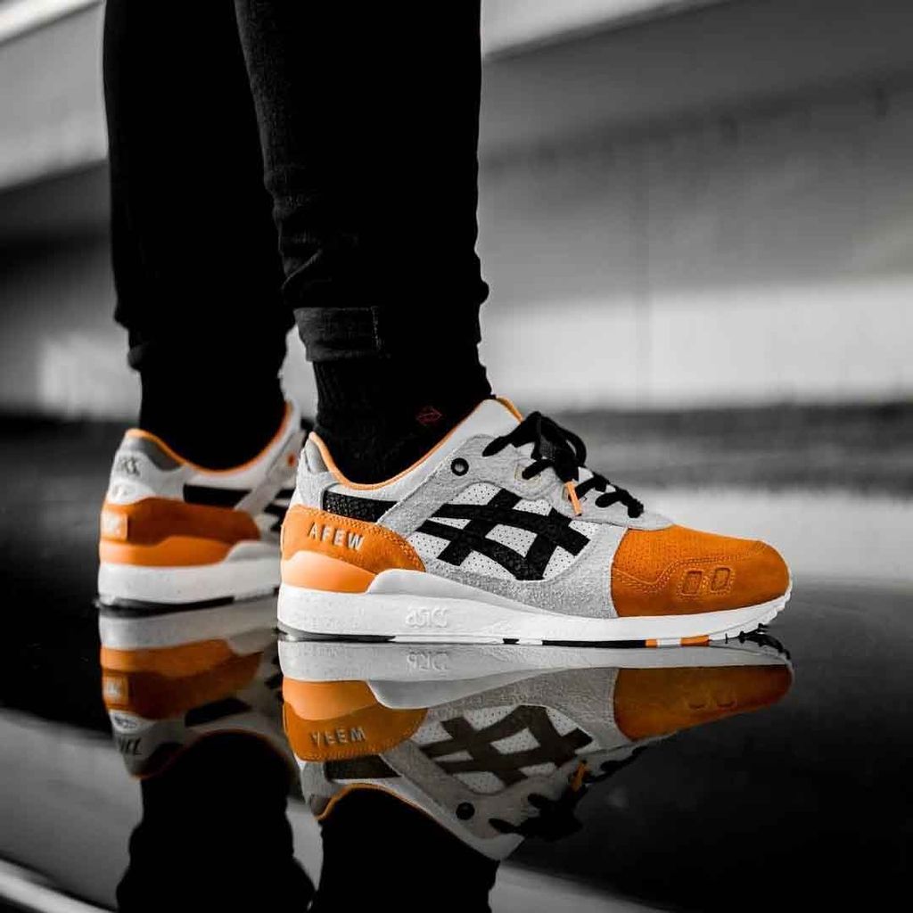 Giày Nam Asics x Afew x Beams Gel Lyte 3 'Orange Koi Giày Nam Asics x Afew x Beams Gel Lyte 3 'Orange Koi