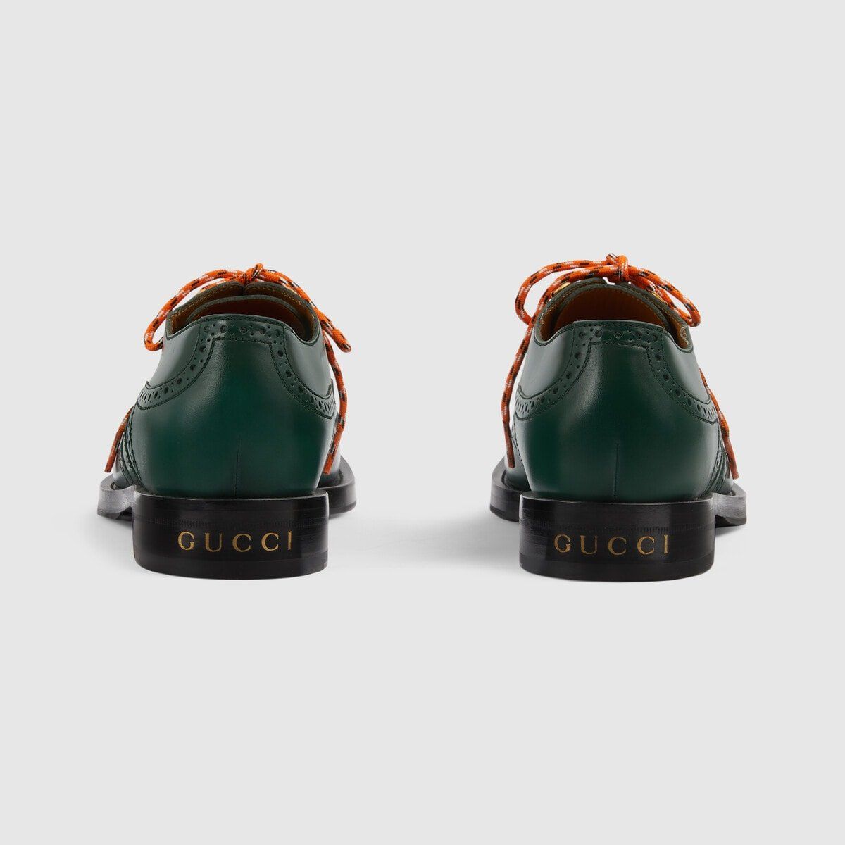 Giày Nam Gucci Lace Up Shoe With Brogue 'Dark Green' 719761-0GQ00-3154 ...