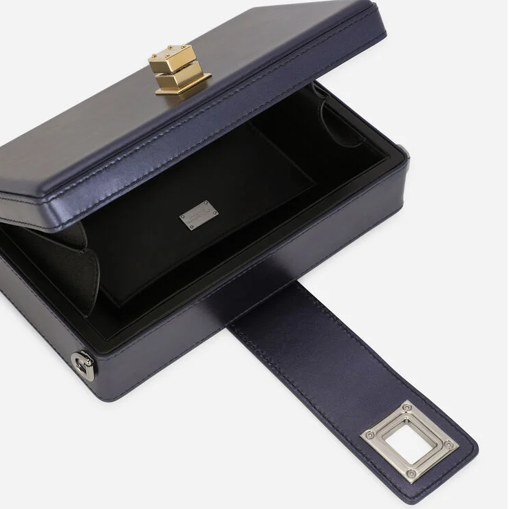 Túi Nữ Dolce & Gabbana Calfskin DG Box Bag 'Purple' BM2022AQ48880650 ...