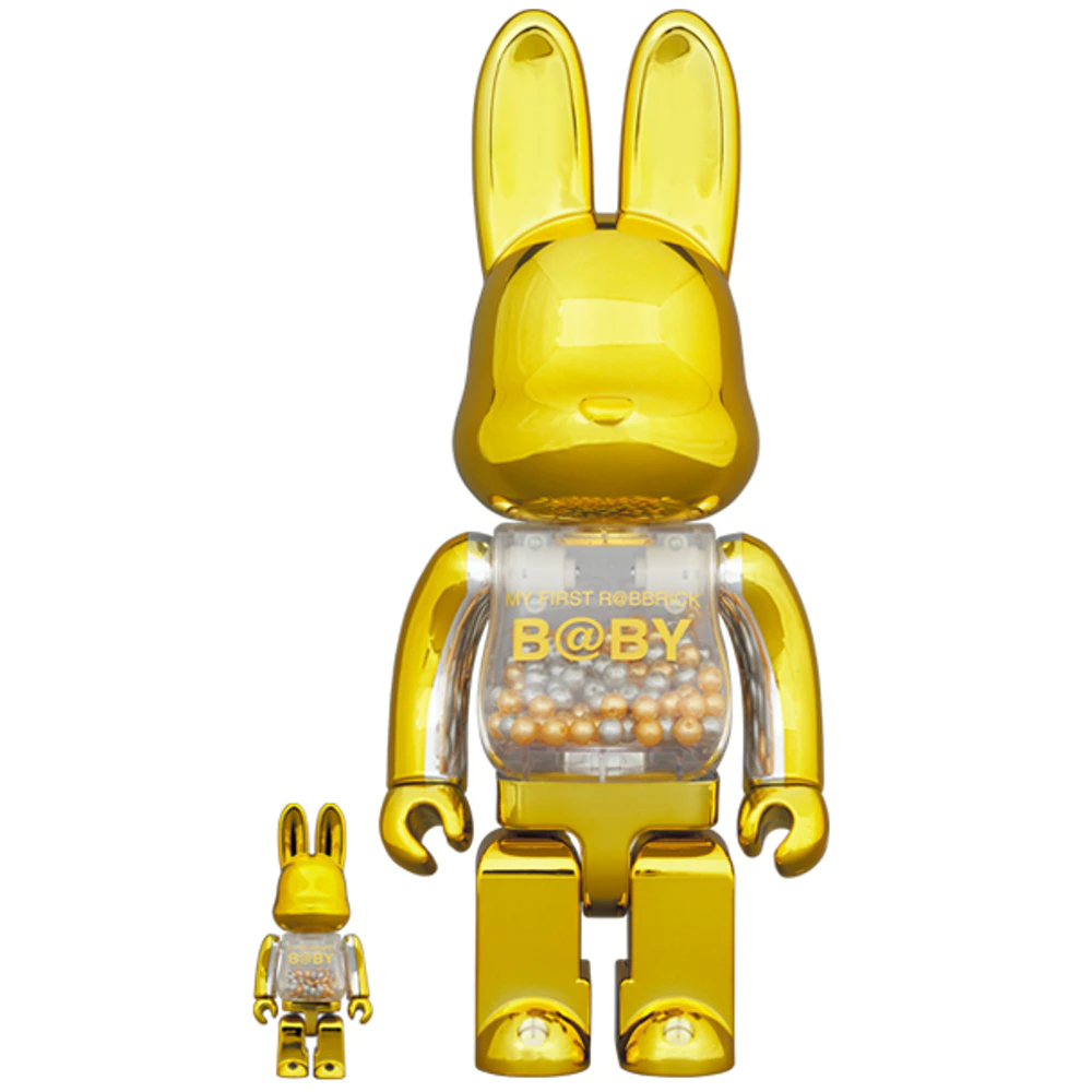 Mô Hình Bearbrick My First Rabbrick Baby Gold – LUXITY