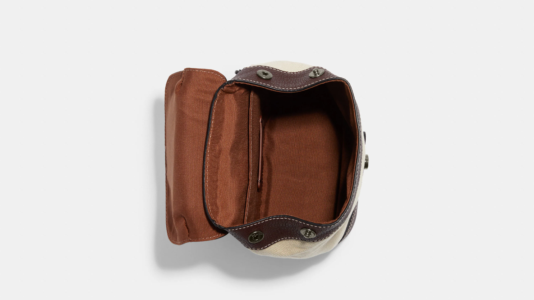 Túi Nữ Coach Hudson Small 'Dark Teak' CH07-QBVFX – LUXITY