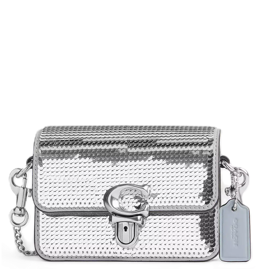 Túi Nữ Coach Studio 12 Sequins 'Silver' CM429-LHSLV – LUXITY