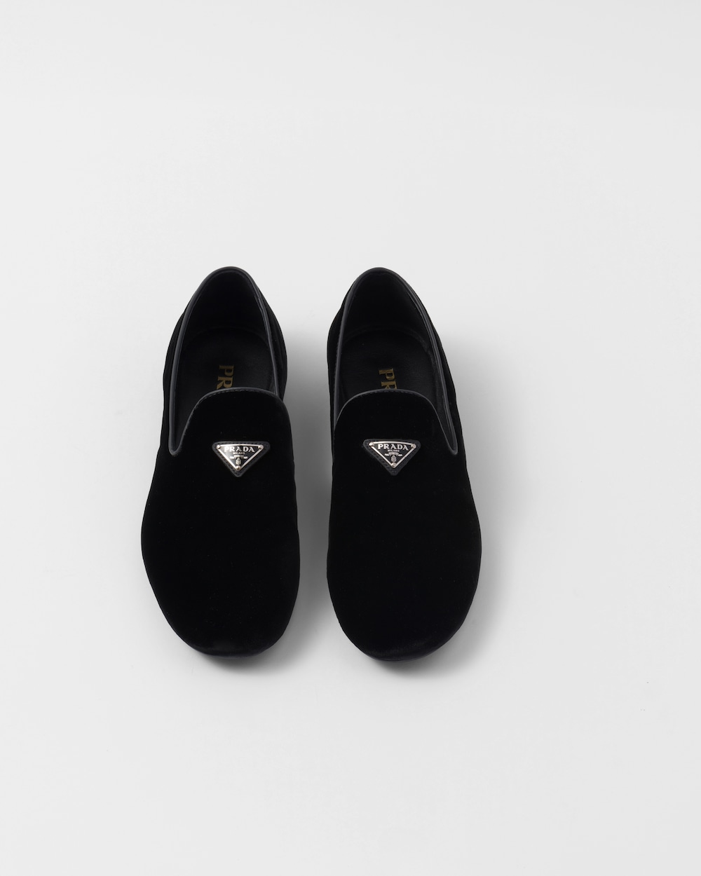 Giày Nam Prada Velvet Slip-on Shoes 'Black' 2S2974-068-F0002 – LUXITY