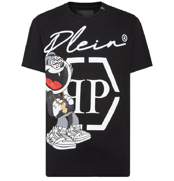 Áo Nam Philipp Plein Round Neck Money 'Black' LABC-MTK5257-PJY002N – LUXITY