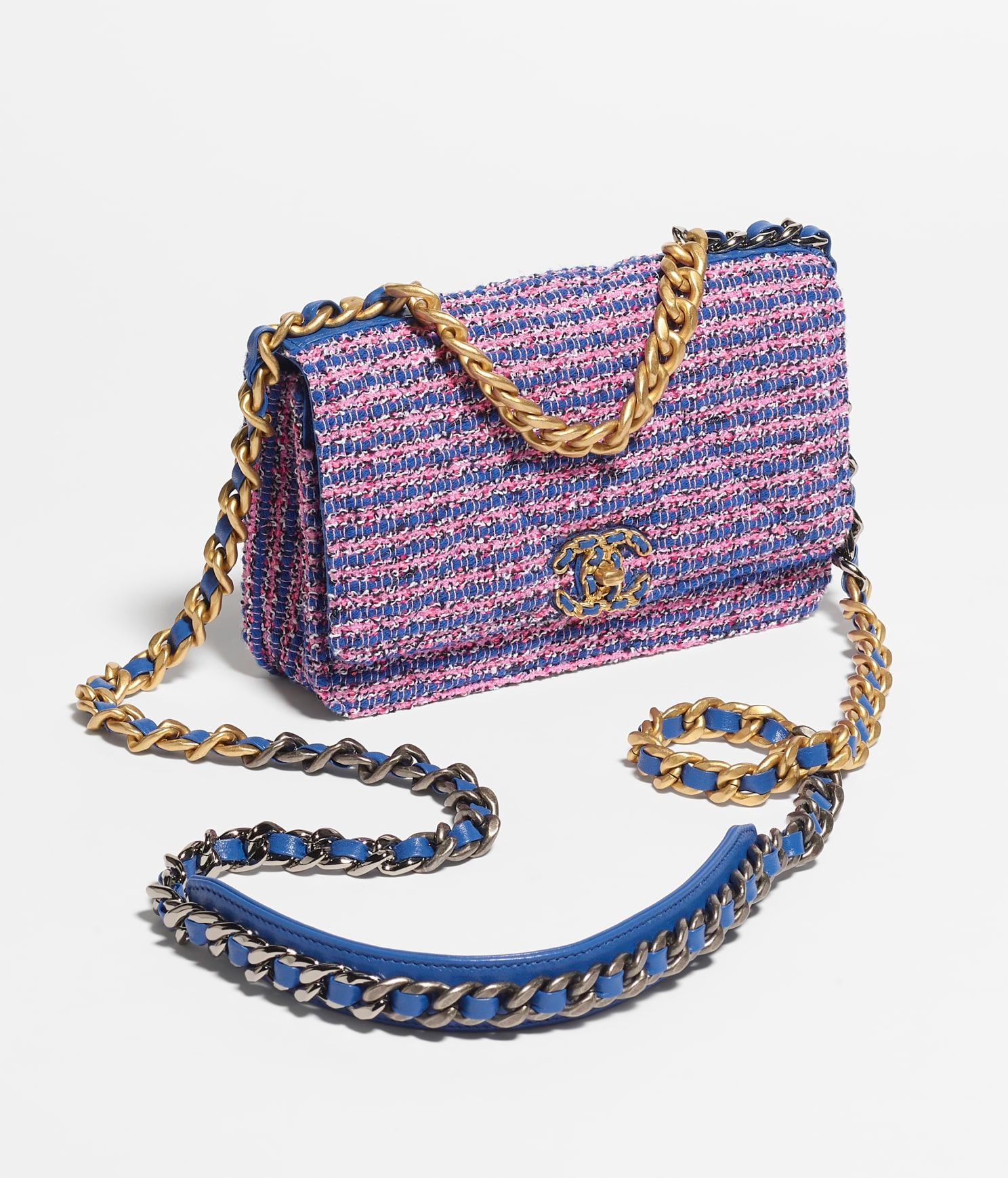 Túi Nữ Chanel Tweed Ruthenium Finish 'Purple' AP3267-B10489-NM448 – LUXITY