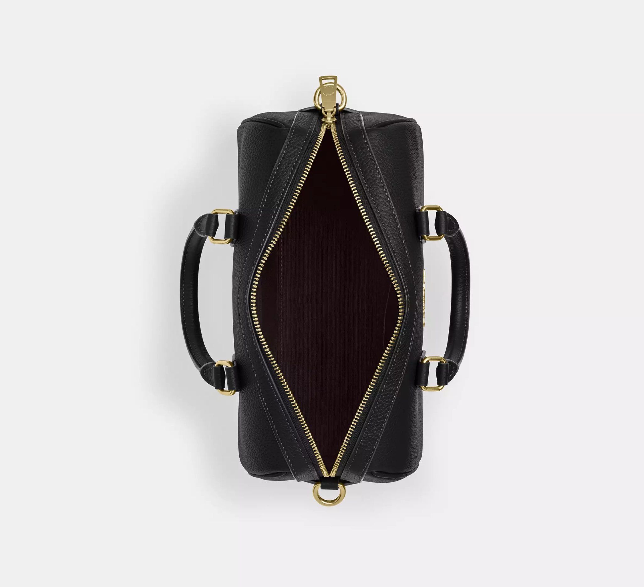 Túi Nữ Coach Rowan Long Satchel Bag 'Black' CV964-IMBLK – LUXITY