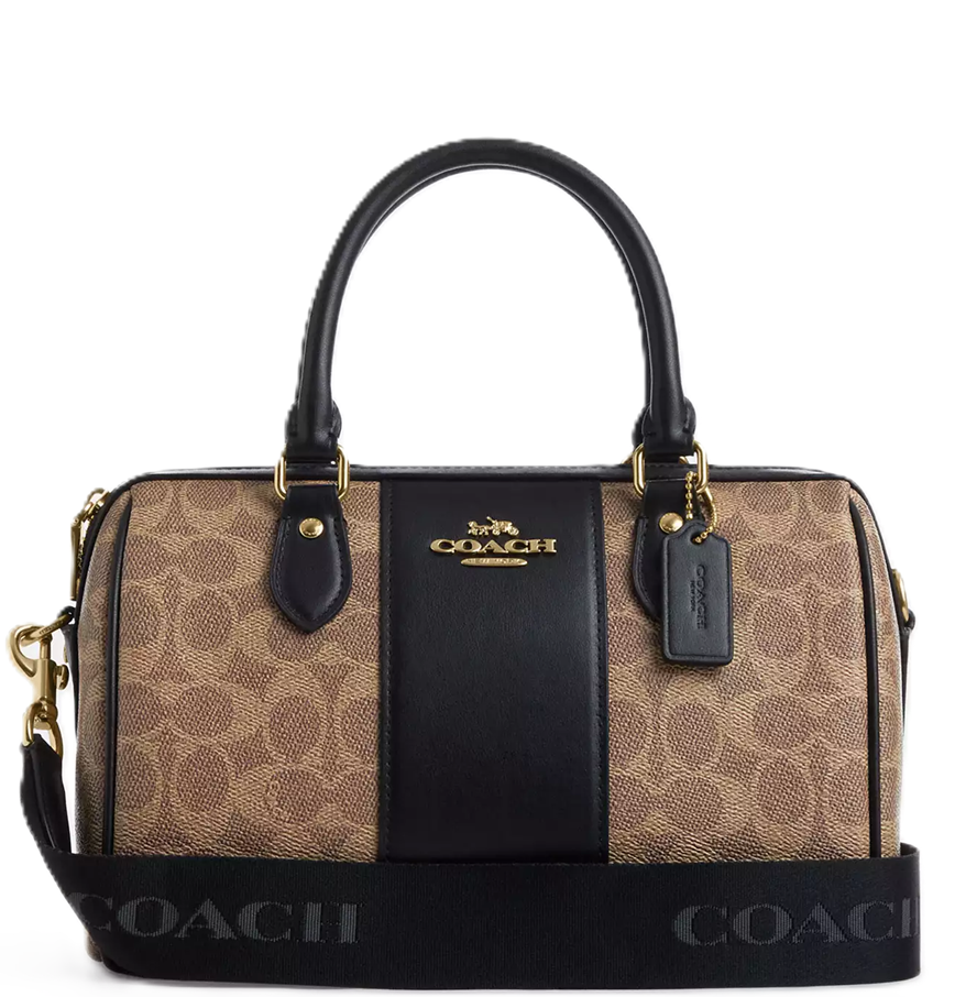 Túi Nữ Coach Rowan Satchel Bag Signature Canvas 'Tan' CW376-IMQRX – LUXITY