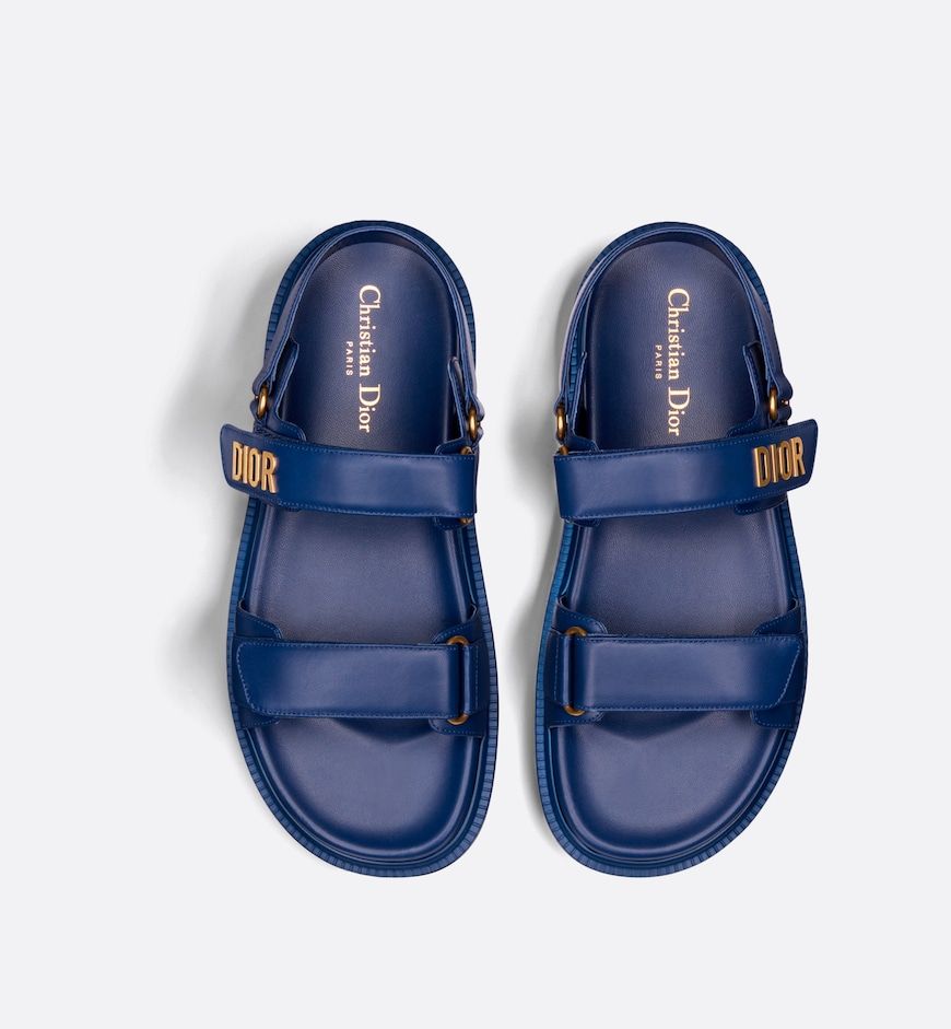 Dép Nữ Dior Dioract Sandal 'Royal Blue' KCQ547LAB-S88B – LUXITY