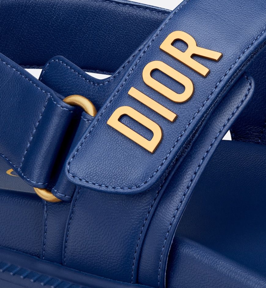 Dép Nữ Dior Dioract Sandal 'Royal Blue' KCQ547LAB-S88B – LUXITY
