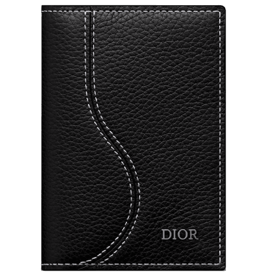 Ví Nam Dior Saddle Vertical Card Holder 'Black' 2ADCH169YKK-H00N – LUXITY