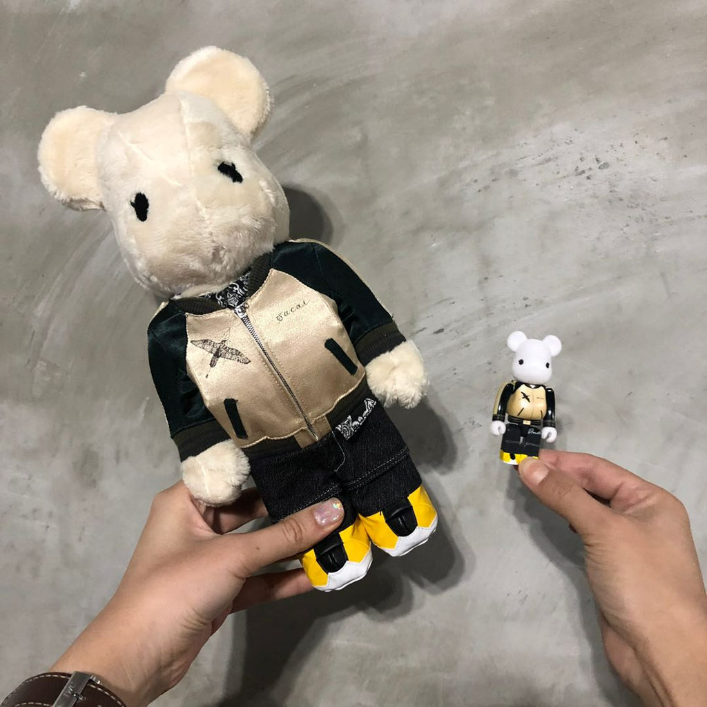 Mô Hình Bearbrick Sacai x Dr.Woo – LUXITY