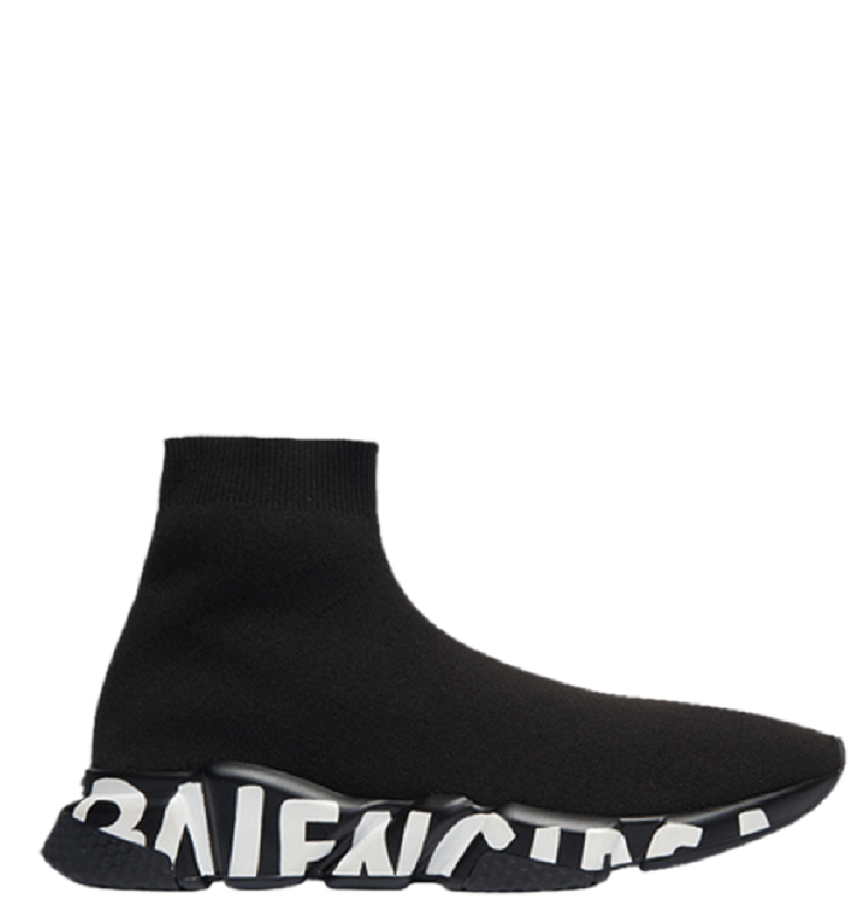 Giày Nam Balenciaga Speed Trainer 'Graffiti Black' 605972-W05GE-1006 ...
