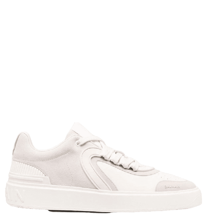 Giày Nam Balmain B-skate Leather 'White' XM1VI292LTLC0FA – LUXITY