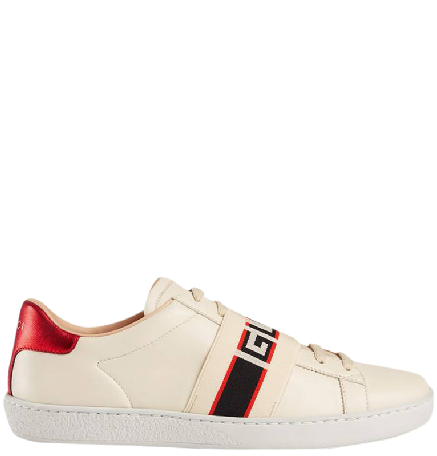Giày Nữ Gucci Ace 'Stripe Ivory' 525269-0FIV0-9086 – LUXITY