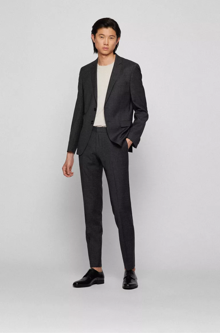 Giày Hugo Boss Nam Derby 'Black' 50385015 – LUXITY