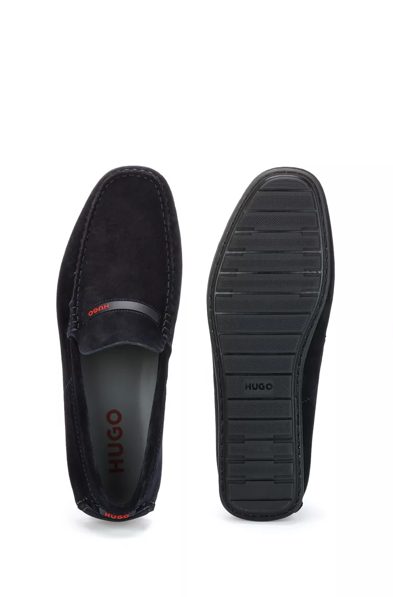 Giày Hugo Boss Nam Slip On Loafer 'Dark Blue' 50469572 – LUXITY