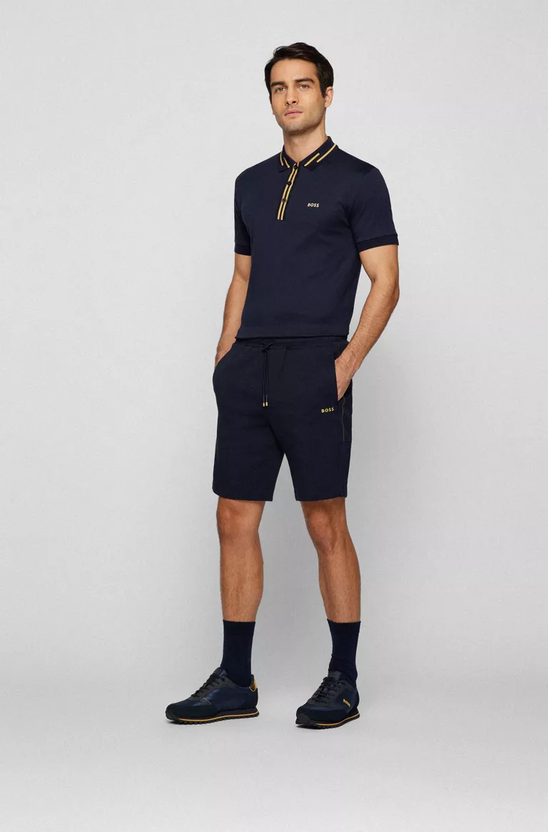 Giày Hugo Boss Nam Trainers 'Dark Blue' 50470152 – LUXITY