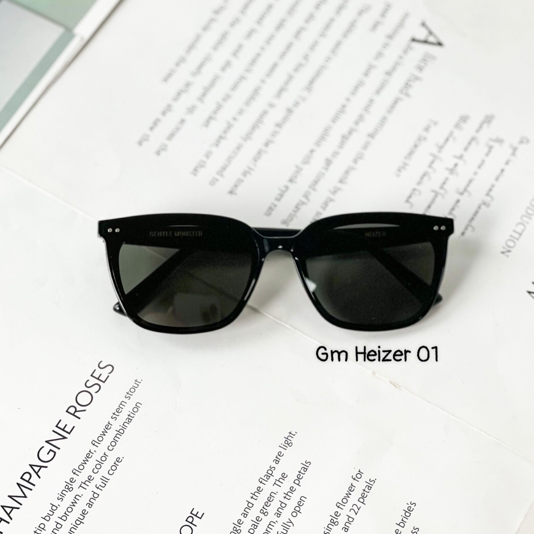 Kính Gentle Monster Heizer 01 'Black' – LUXITY