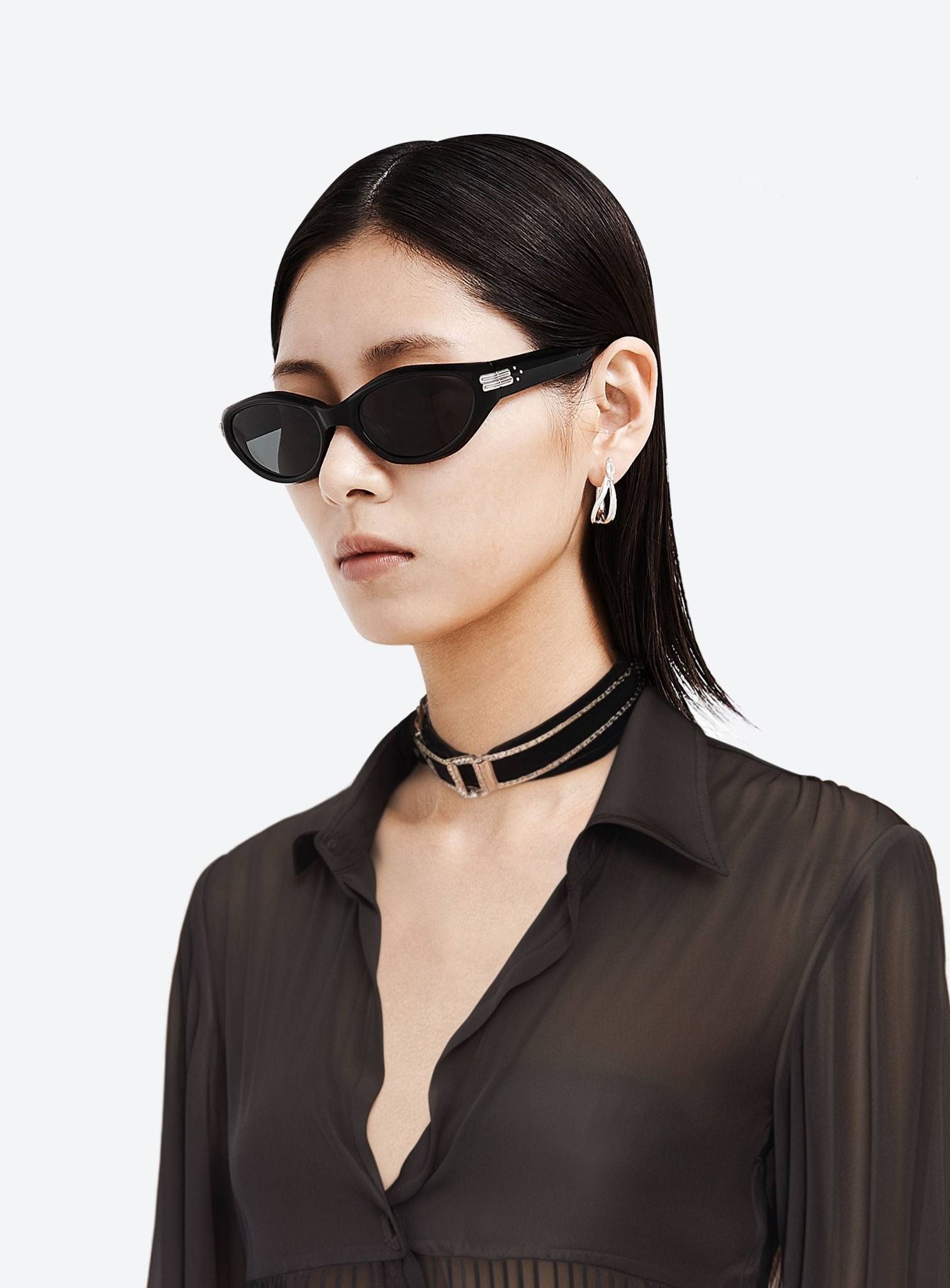 Kính Gentle Monster KIKO 01 'Black' – LUXITY