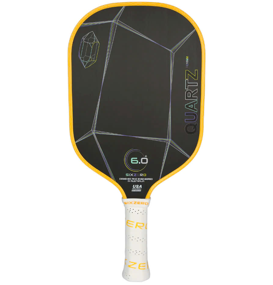 Vợt Pickleball Six Zero Quartz 'Yellow' – LUXITY