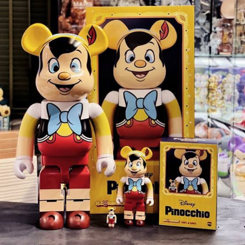 Mô Hình Bearbrick Disney Pinocchio – LUXITY