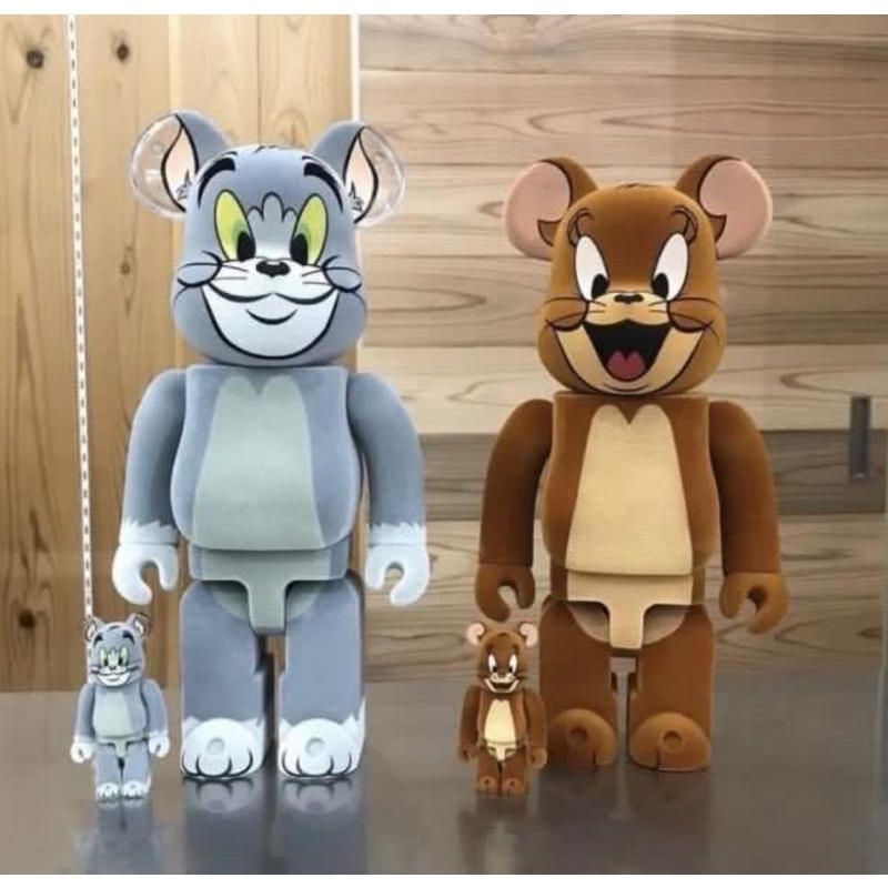 Mô Hình Bearbrick Tom and Jerry Tom Flocky – LUXITY