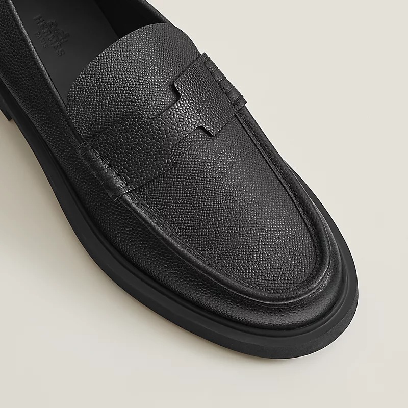 Giày Nam Hermes Guillaume Loafer 'Noir' H231950ZA02415 – LUXITY