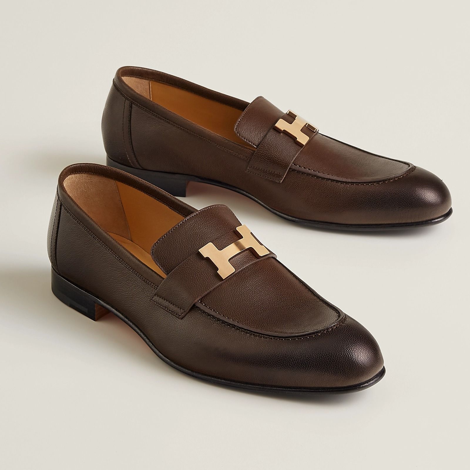 Giày Nam Hermes Paris Loafer 'Noisette' H231939ZA79430 – LUXITY