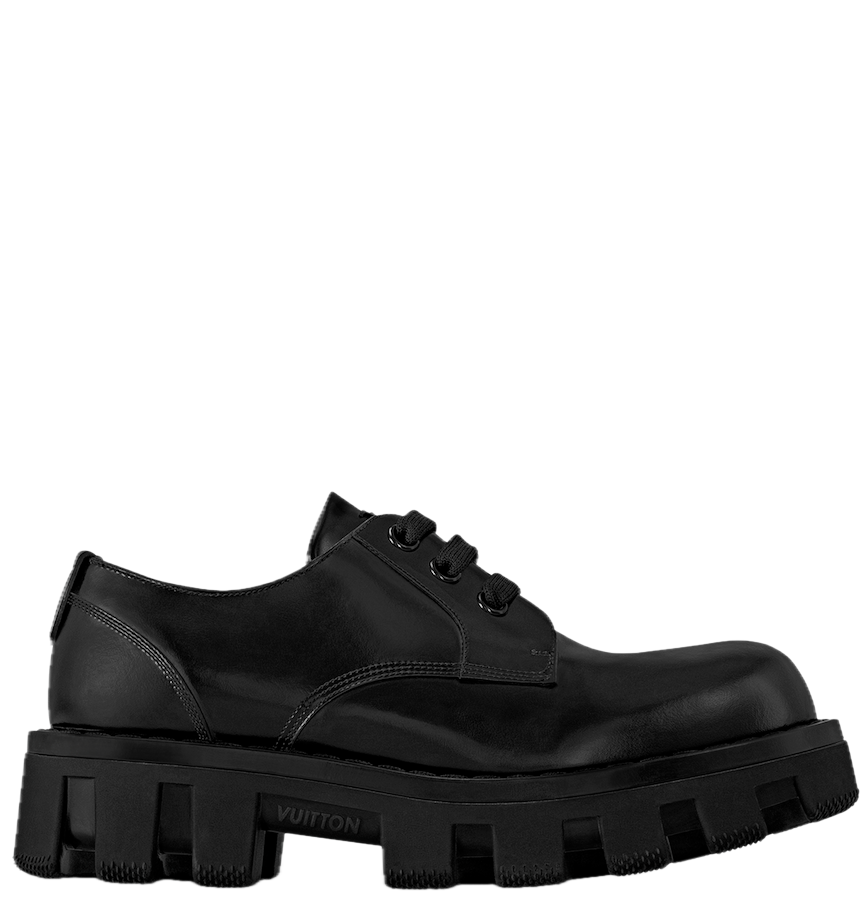 Giày Nam Louis Vuitton LV Checker Derbies 'Black' 1ACWSI – LUXITY