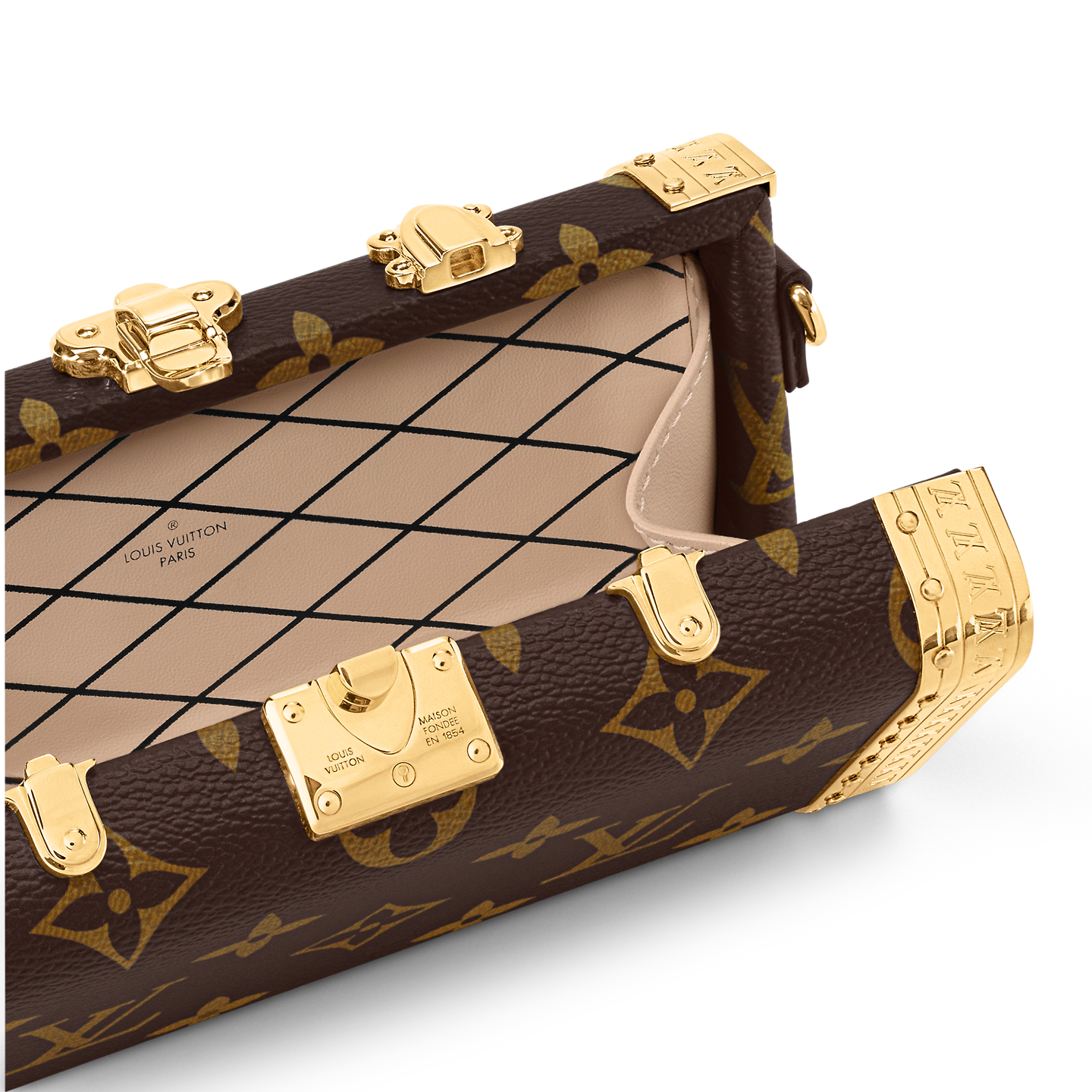 Túi Nữ Louis Vuitton Vanity Case PM Bag 'Brown' M46758 – LUXITY