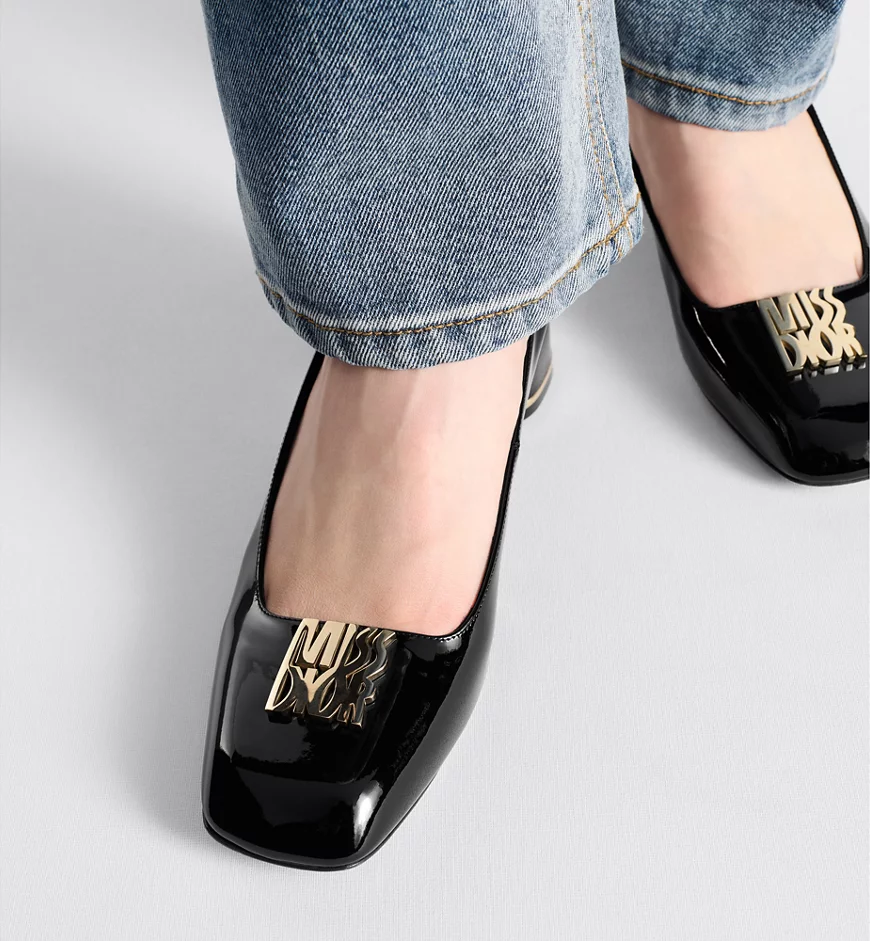 Giày Nữ Dior Miss Dior Pump 'Black' KCV266VNI-S900 – LUXITY