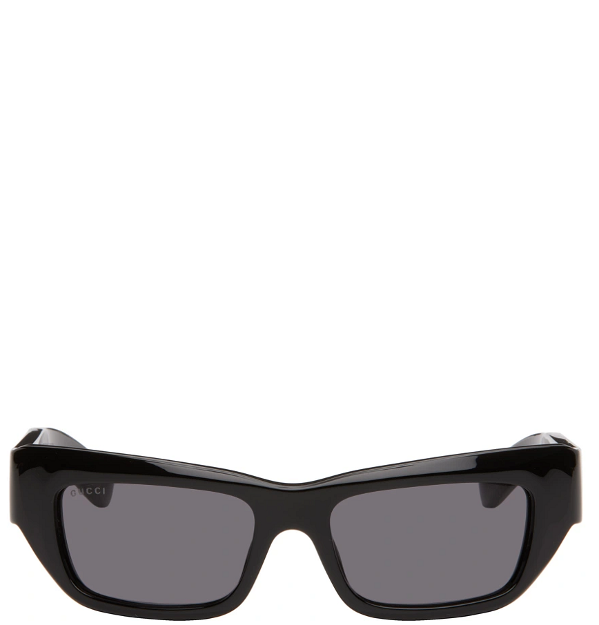 Kính Nam Gucci Rectangular Sunglasses 'Black' GG1296S-002 – LUXITY