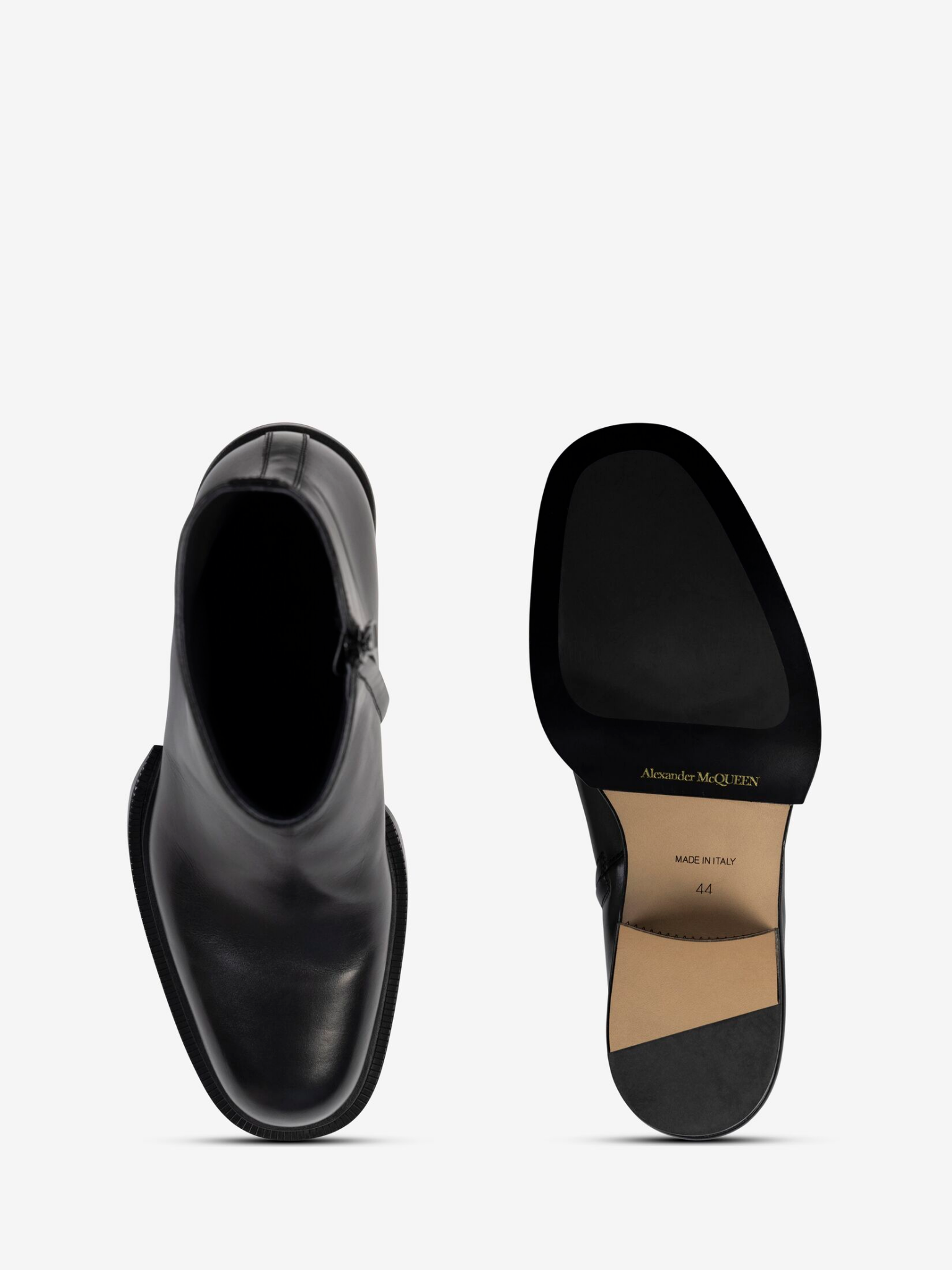 Giày Nam Alexander McQueen Cuban Stack Boot 'Black' – LUXITY