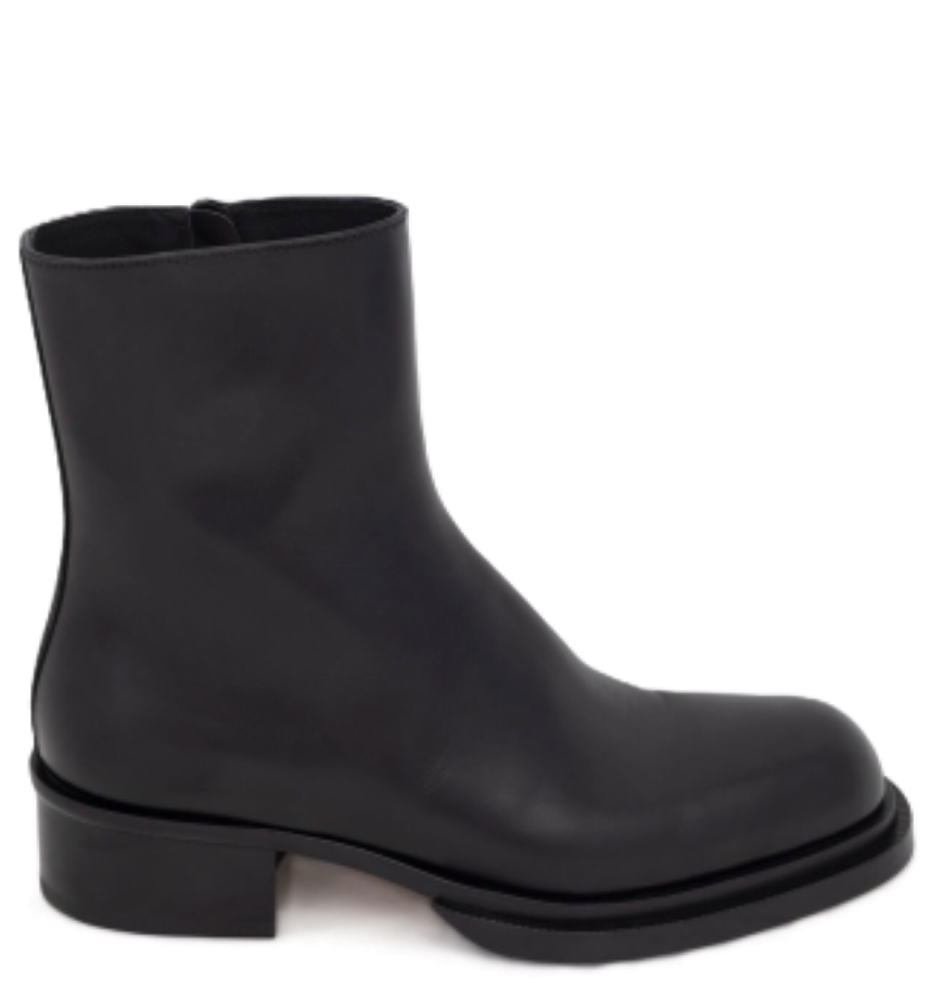 Giày Nam Alexander McQueen Cuban Stack Boot 'Black' – LUXITY