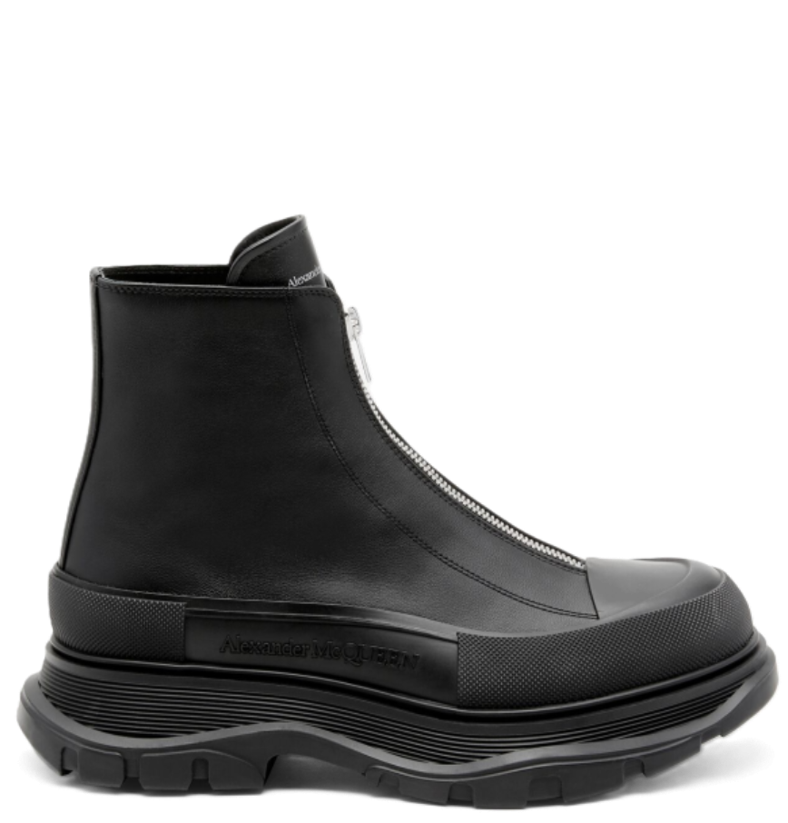 Giày Nam Alexander McQueen Cuban Stack Boot 'Black' – LUXITY