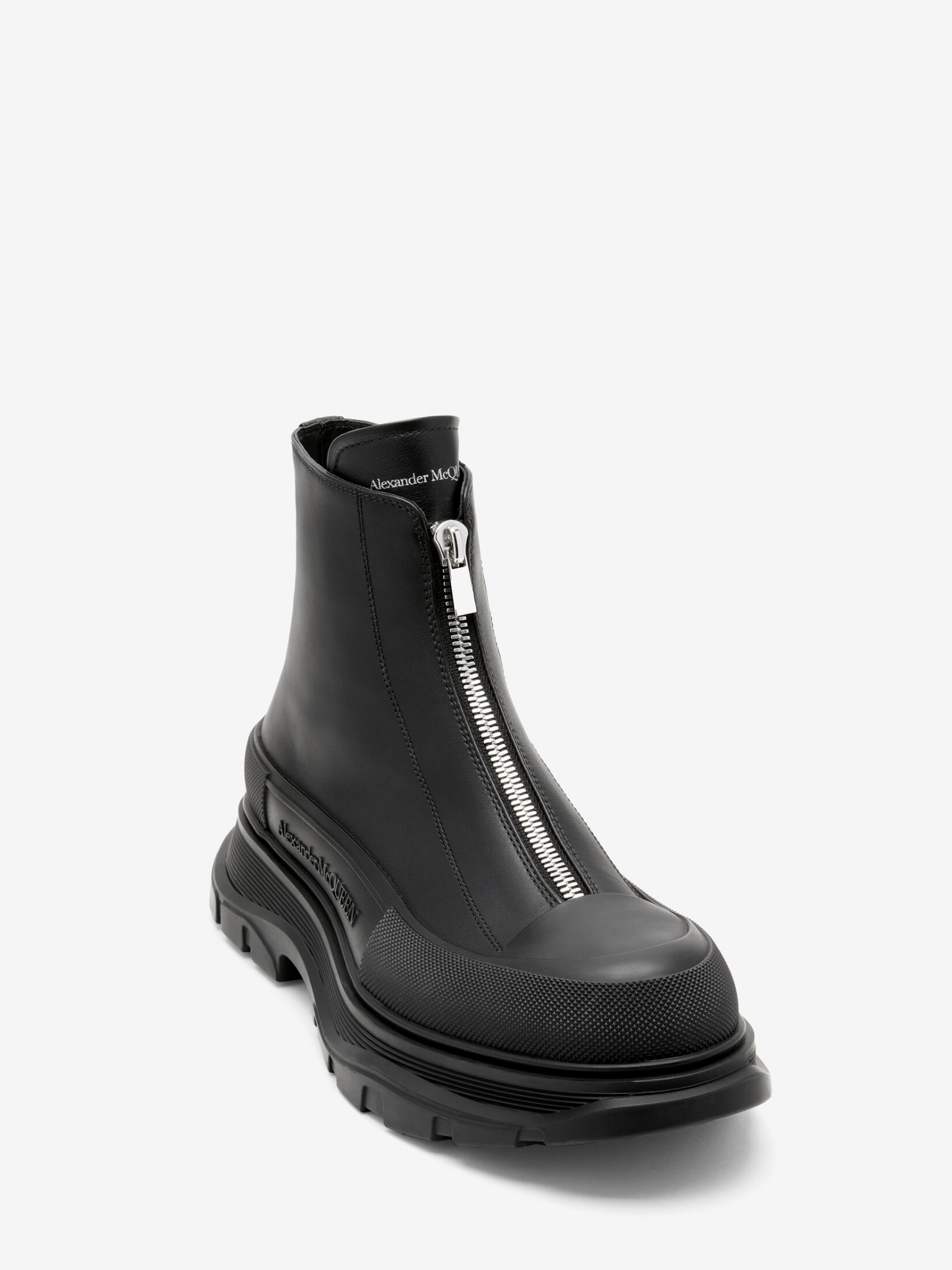 Giày Nam Alexander McQueen Cuban Stack Boot 'Black' – LUXITY