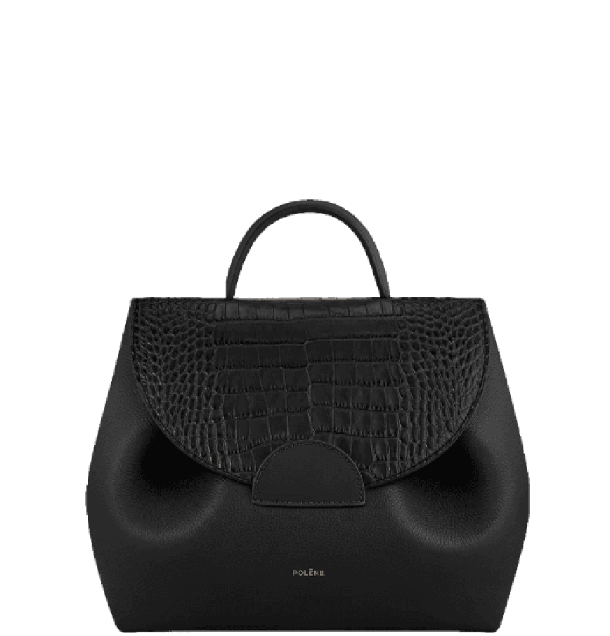 Túi Nữ Polene Numéro Un Trio 'Black Crocodile' – LUXITY