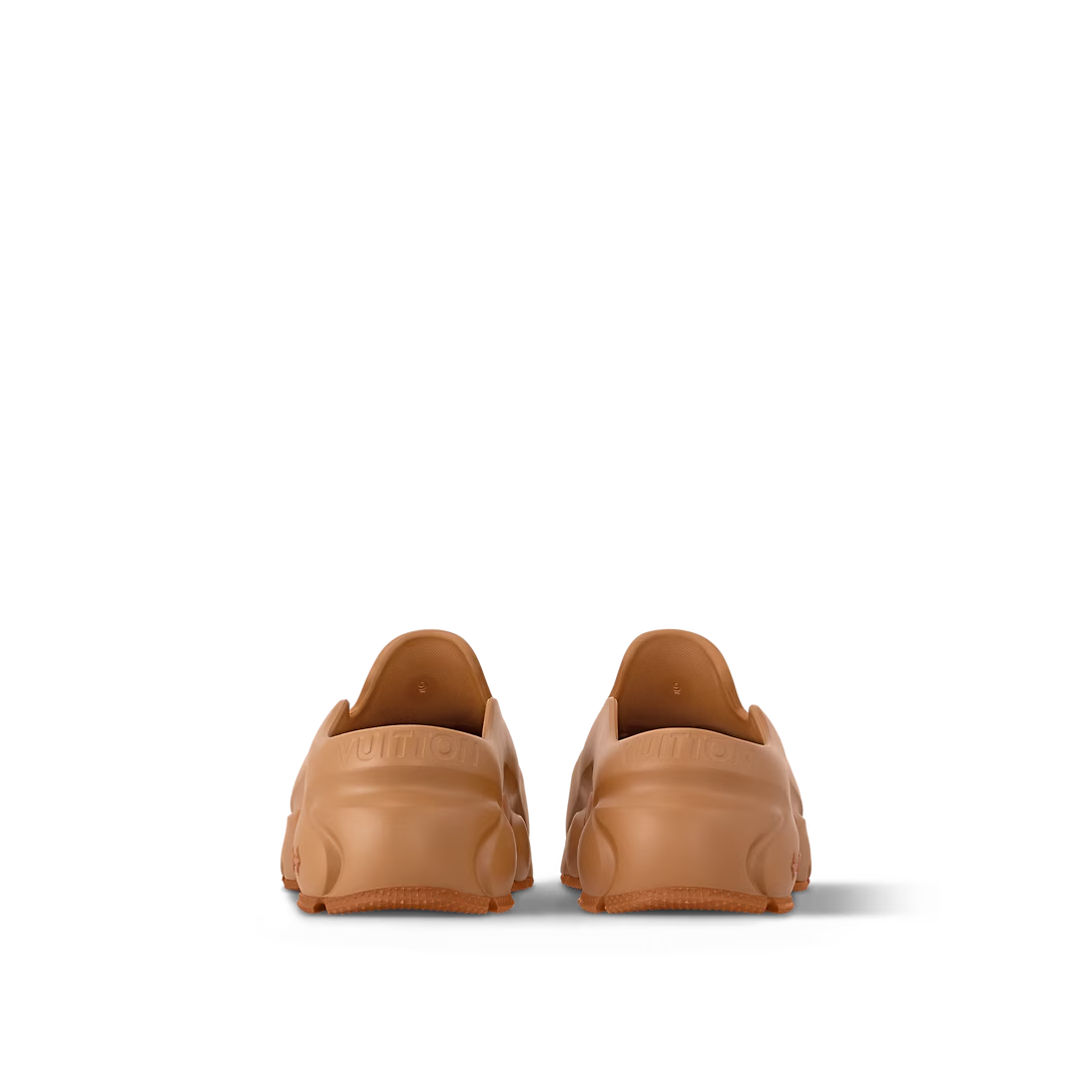 Giày Nam Louis Vuitton LV Shark Clogs 'Brown' 1ACEXT – LUXITY
