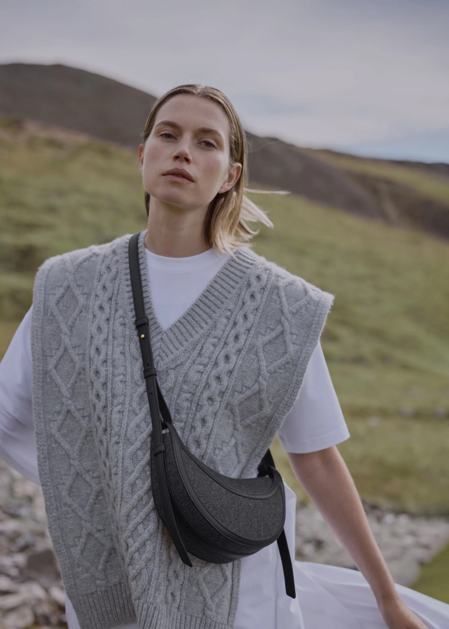 Túi Nữ Polene Numéro Dix Duo 'Black Canvas' – LUXITY