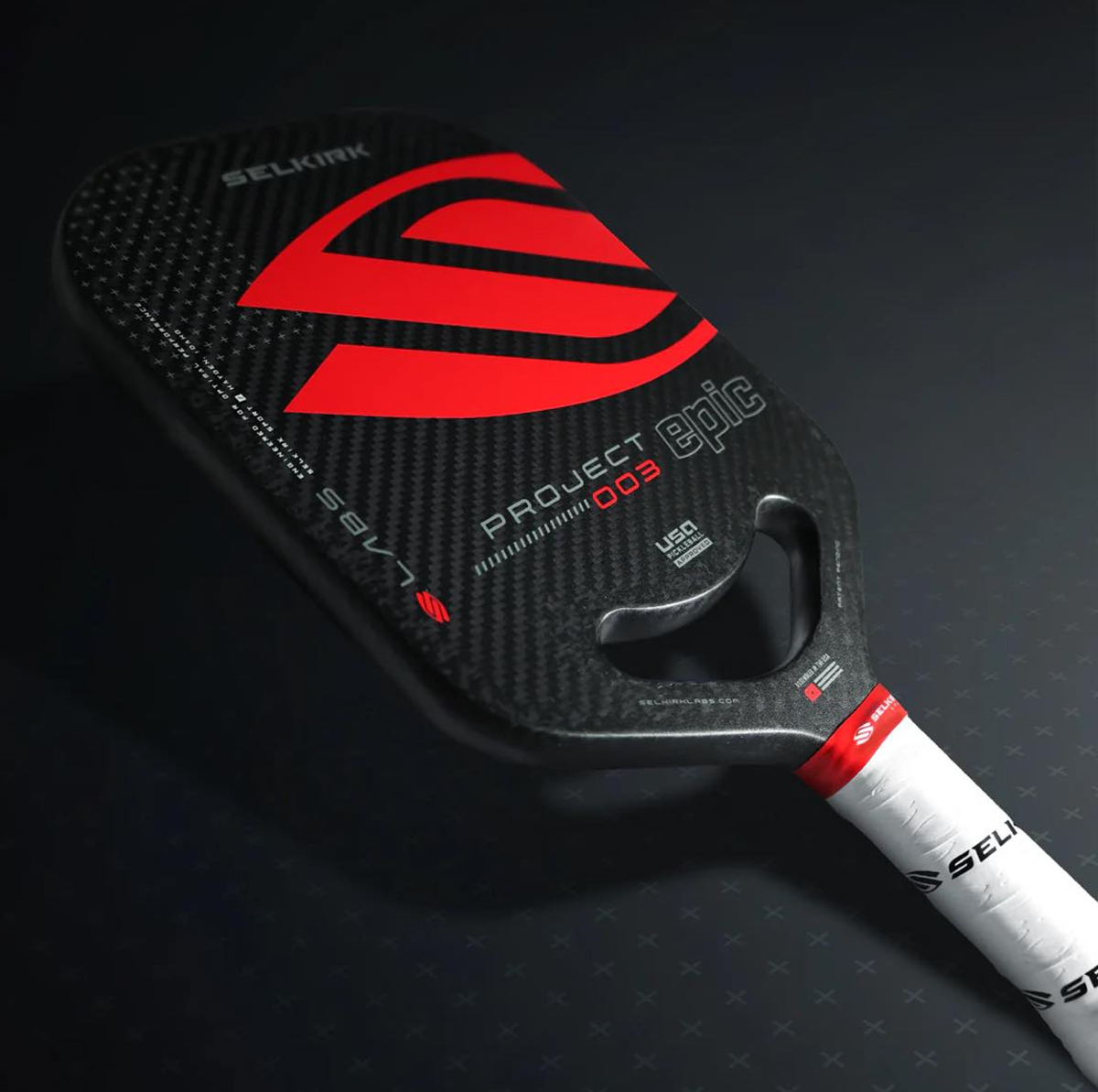 Vợt Pickleball Selkirk Labs Project 003 'Black Red' – LUXITY