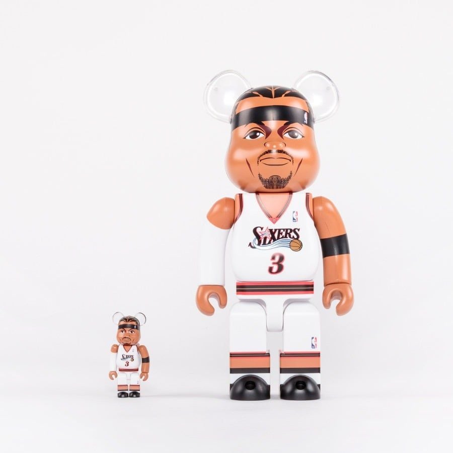 Mô Hình Bearbrick Allen Iverson (Philadelphia 76ers) – LUXITY