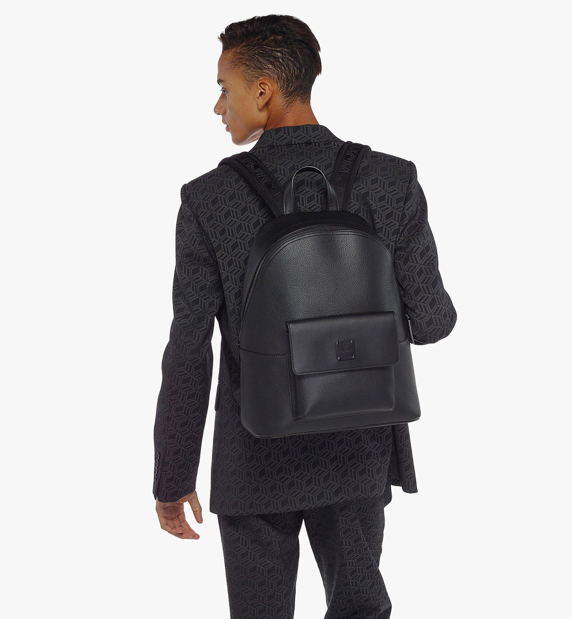Balo MCM Stark Embossed Spanish Leather 'Black' MMKCAVE01BK001 – LUXITY