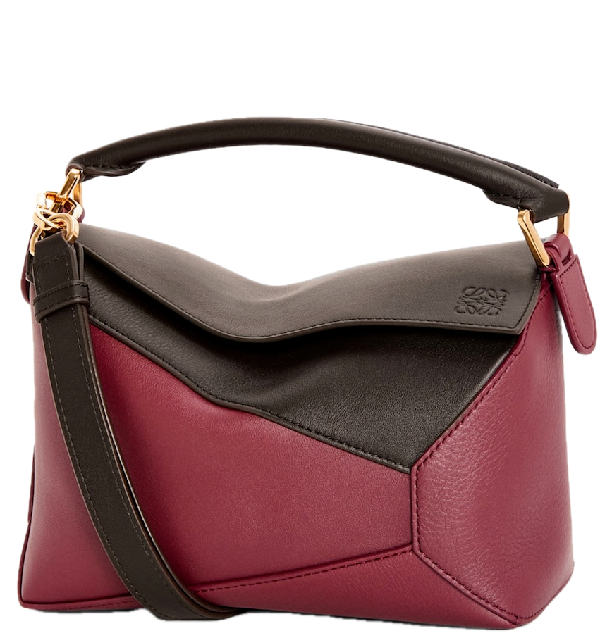 Túi Nữ Loewe Small Puzzle Bag 'Chocolate Burgundy' A510P60X44 – LUXITY
