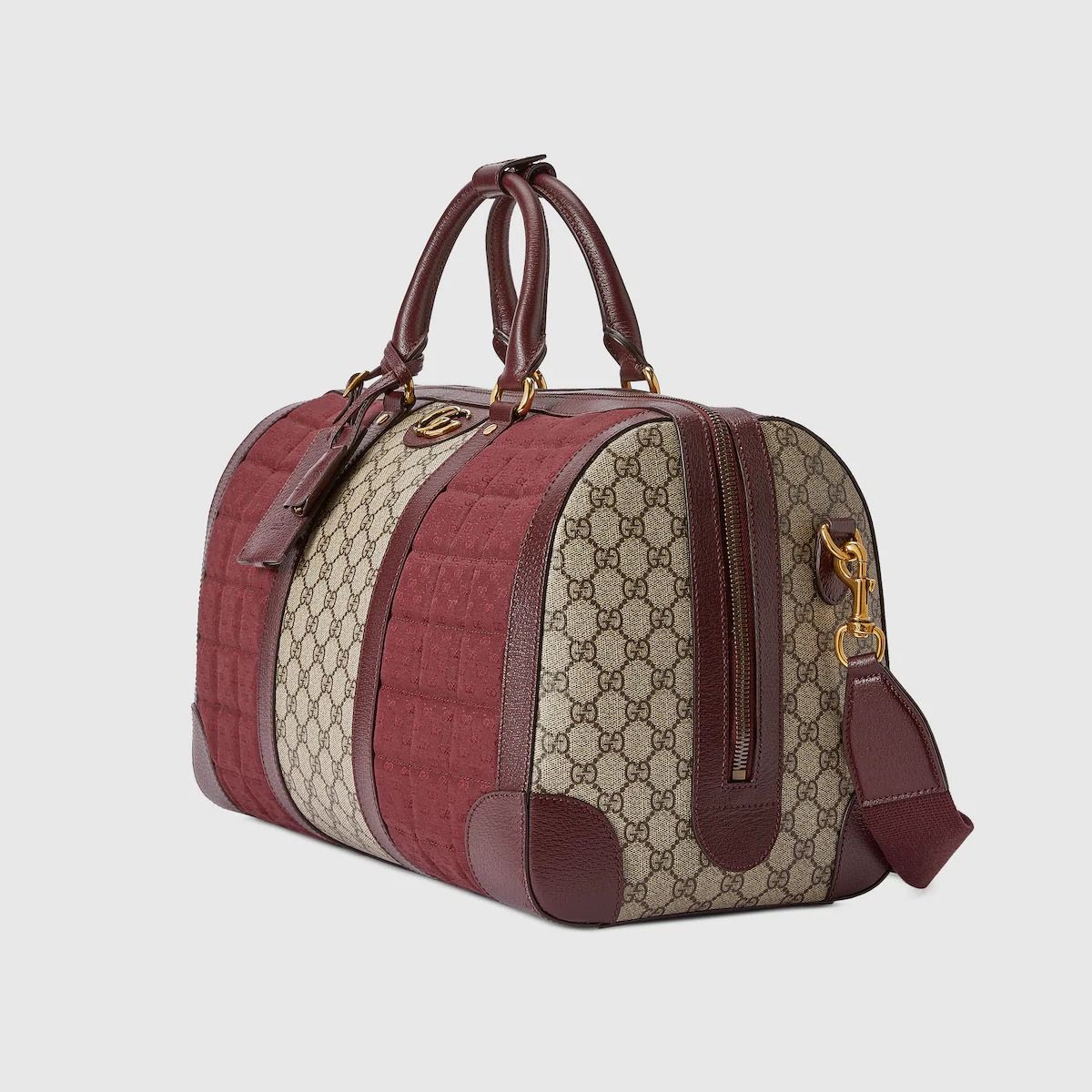Túi Nam Gucci Mini GG Canvas Small Duffle Bag ‎724642-FAB9Y-6042 – LUXITY