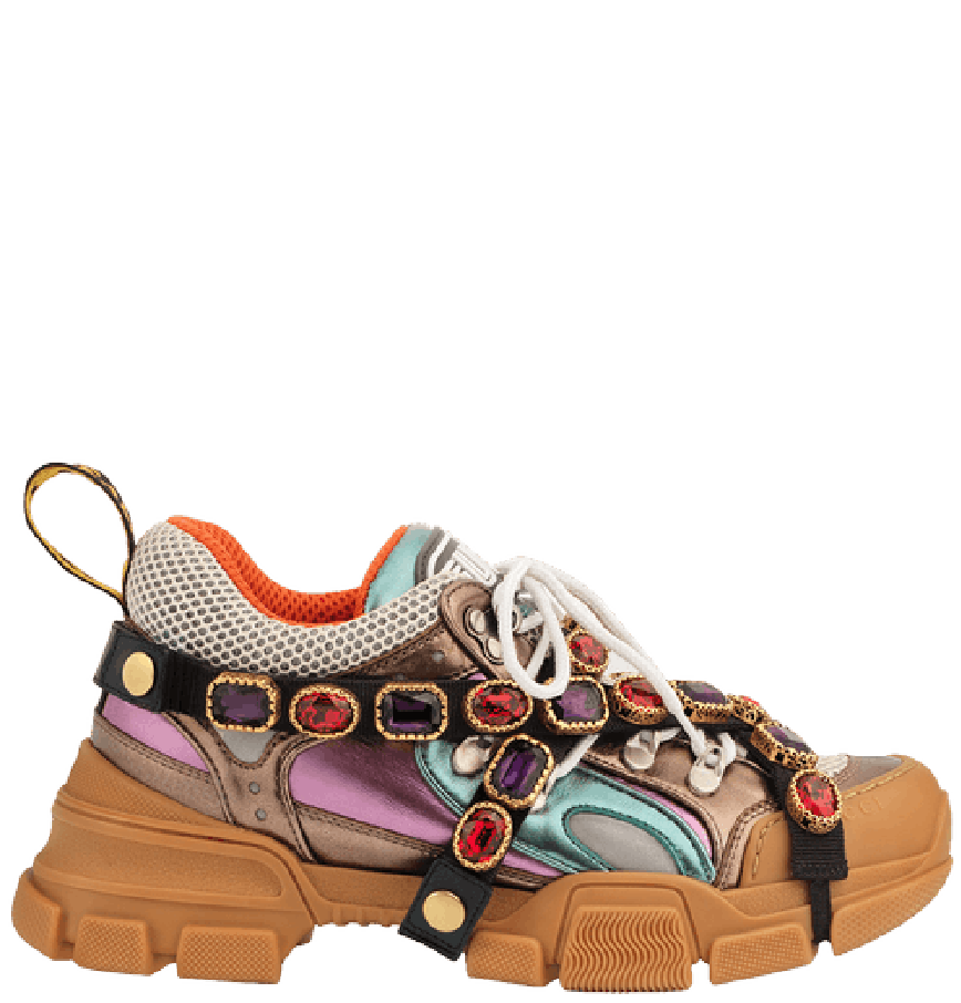 Giày Nữ Gucci Flashtrek Crystals 'Multicolor' 537133-DOR60-8266 – LUXITY