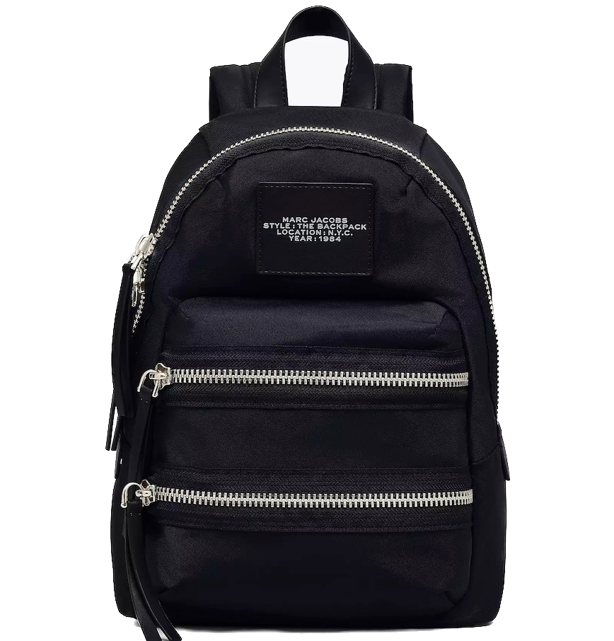 Balo Marc Jacobs Biker Nylon Medium Backpack 'Black' 2F3HBP029H02 – LUXITY