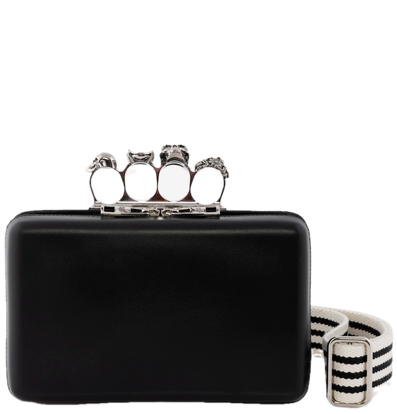 Túi Nam Alexander McQueen Knuckle Twisted 'Black' 7478351AAN51000 – LUXITY